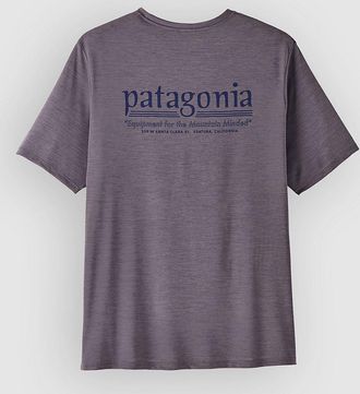 Patagonia Cap Cool Daily - Hut Tripper T-Shirt lt may grey xdye