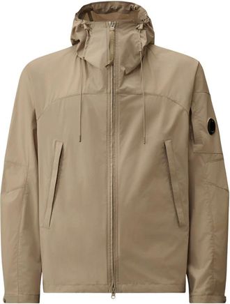 C.P. Company C.p. Company, Homme, Vestes, Beige, Taille: L Pro-Tek Hooded Lens Jacket
