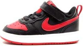 Nike Nike Little Kids Shoe Court Borough Low 2, Black/University Red-White, BQ5451-007, 30 EU (12.5C US)