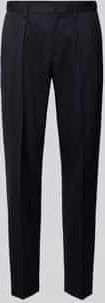 Profuomo Anzughose aus Wolle-Elasthan-Mix mit B&uuml;gelfalten