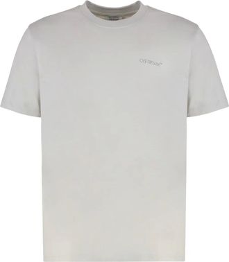 Off-white Klassisches T-Shirt - Grau