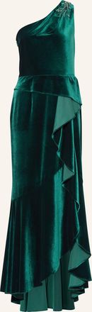 Adrianna Papell Abendkleid Aus Nicki Mit Volants gruen
