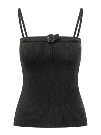 Courr&egrave;ges Top - Noir