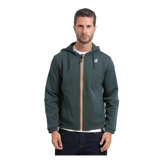 K-Way Prosper Brushed Pc Fleece - - Sweatshirts & Hoodies - Herren - Gr&uuml;n - L