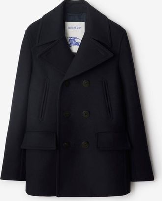 Burberry Caban en laine, Size: 46