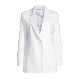 Max Mara Managua Blazer mit langen &Auml;rmeln - - Jackets - Damen - Wei&szlig; - 2XS