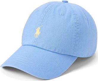 Ralph Lauren Cap aus Baumwoll-Twill mit Pony-Stickerei in