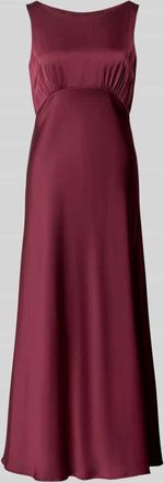 Vera Mont Cocktailkleid aus Satin mit Rundhalsausschnitt