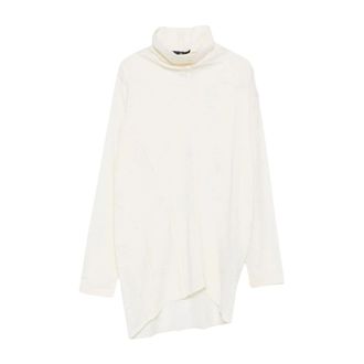 High Rollkragenpullover - - Knitwear - Damen - Wei&szlig; - M