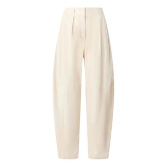 Pinko Yann Stylische Hose - - Trousers - Damen - Wei&szlig; - M