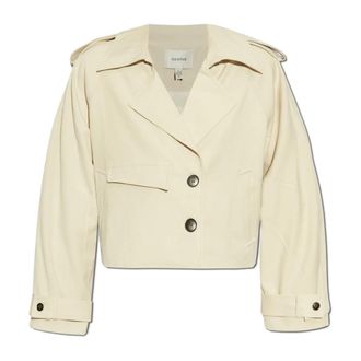 Gestuz Kurzmantel - - Jackets - Damen - Beige - S