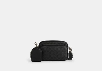 Coach Finlay Umh&auml;ngetasche Aus Signature-Canvas