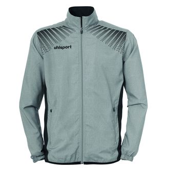 Uhlsport Uhlsport Herren Herren Jacke Goal Pr&auml;sentationsjacke, dark grey melange/schwarz, 3XL, 100516105