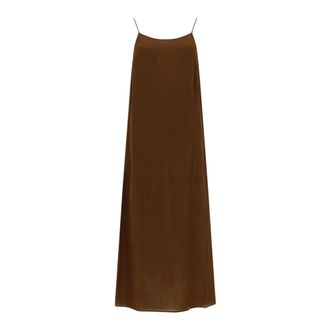 Uma Wang UMA Wang, Femme, Robes, Brun, Taille: 40 FR Anaya Dress