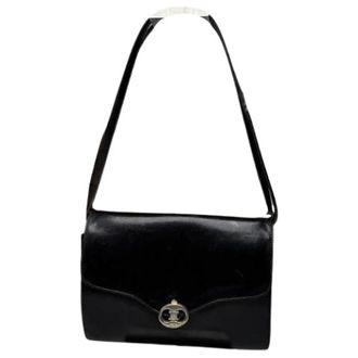 Celine Pre-owned Leder Schultertasche - - Pre-owned - Damen - Schwarzk - ONE SIZE