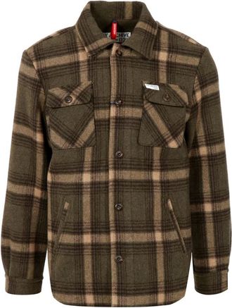 Fay Homme, Vestes, Multicolore, Taille: S Over Shirt Archive