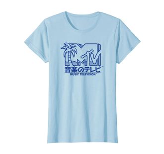 Giesswein Music Television Kanji Pop MTV Logo T-Shirt