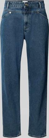 Closed Straight Fit Jeans mit Ziernähten
