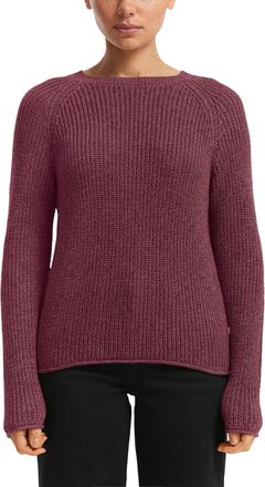 QS by s.Oliver Melierter Strickpullover mit Raglan&auml;rmeln