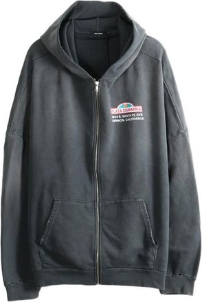 Willy Chavarria Logo-print Zip-up Hoodie