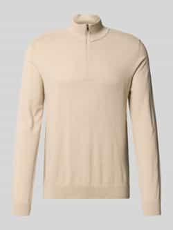 Selected Regular Fit Troyer aus reiner Baumwolle Modell BERG