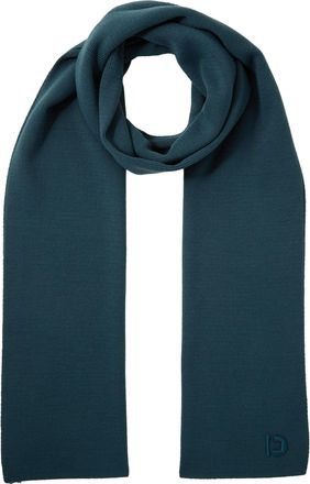 Tom Tailor Herren 1048051 Basic Schal aus Strick, 21179-Deep Pond Green, One Size