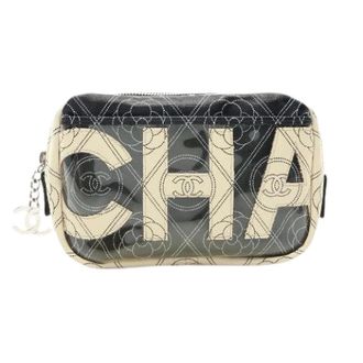 Chanel Pre-owned Camellia PVC Coated Canvas Pouch - - Pre-owned - Damen - Mehrfarbig - ONE SIZE