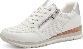 Marco Tozzi Damen, Sneaker, weiches Feel ME Fu&szlig;bett,Wechselfu&szlig;bett, weiches Innenfutter, Vegan, 2-23782-41, Baskets Basses