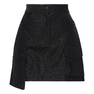 Alberto Audenino Femme, Jupes, Noir, Taille: 40 FR Tonia Cargo Minijupe