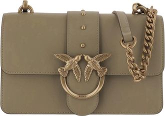 Pinko Pinko, Femme, Sacs, Vert, Taille: ONE Size Love One Mini Bag