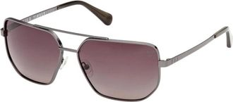 Timberland Homme, Accessoires, Gris, Taille: 62 MM Lunettes de soleil