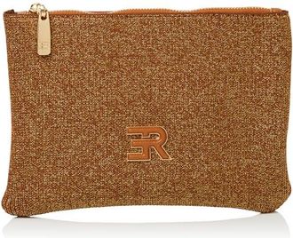 Ermanno Scervino Lurex, Handbag Unisex, Gold