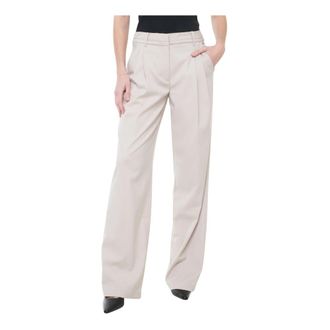 Guess Bruna Pinstripe Perfect Pant - - Trousers - Damen - Beige - L