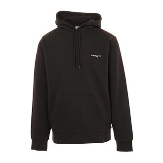 Carhartt Work in Progress Hooded Script Embroidery Sweat - - Sweatshirts & Hoodies - Herren - Schwarzk - XL