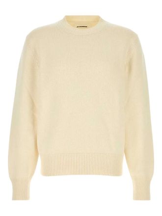 Jil Sander pull &agrave; col rond - Tons neutres