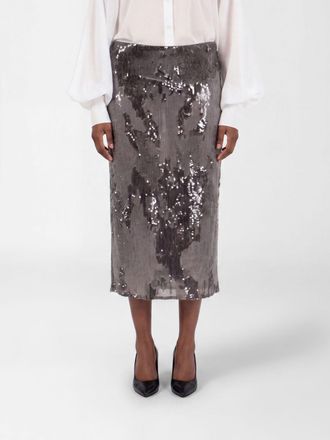 Patrizia Pepe Jupe Femme couleur Argent