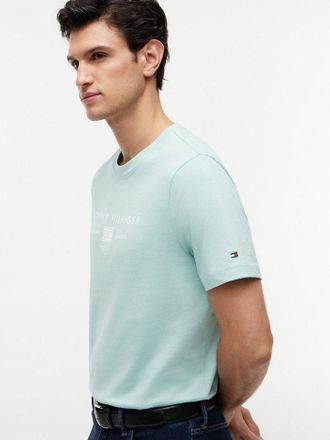 Tommy Hilfiger T-Shirt BRAND LOVE MONO STACK aus Jersey mit Logo