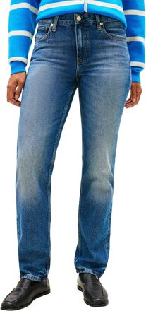 Tommy Hilfiger Damen DNM Classic Straight Rw Ww0Ww47700 Gerade, Denim (Glow), 30W x 32L