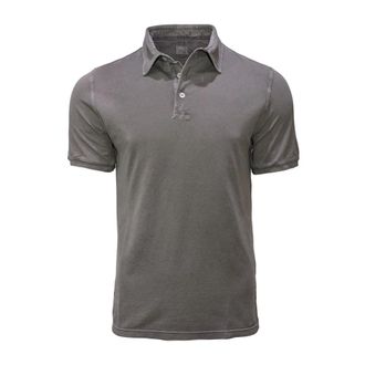 Fedeli Granite North Kurzarm-Polohemd - - Tops - Herren - Grau - XL