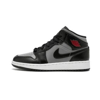 Nike Jordan Mid Shadow Red Sporty Sneakers - - Sport - Herren - Schwarzk - 39 EU