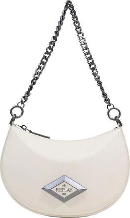 Replay Femme, Sacs, Blanc, Taille: ONE Size Mini Sac Bandouli&egrave;re
