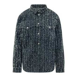 Iro Iro, Femme, Chemises, Bleu, Taille: 36 FR Velini Denim Shirt Jacket