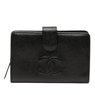 Chanel Pre-owned Kleine Geldb&ouml;rse - - Pre-owned - Damen - Schwarzk - ONE SIZE