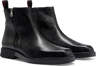 HUGO BOSS Homme Iker_cheb_ltgr Chelsea, Noir, 43 EU