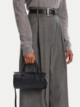 Coccinelle Handtasche QBB Coccinellemyrtha Maxi Logo E1 QBB 18 04 01 Schwarz