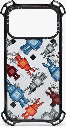 MCM iPhone 17 Pro Max Bounce-iPhone-H&uuml;lle MCM X CASETiFY mit Rabot-Monogramm