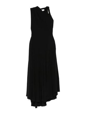 Victoria Beckham Robe Au Genou - Noir
