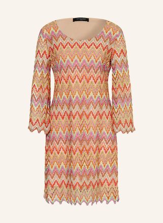 Ana Alcazar Kleid Mit Glitzergarn orange