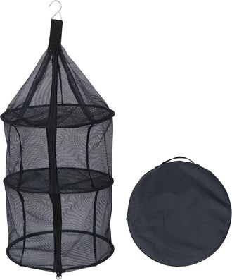 Artibetter Dreischichtiges Faltbares Trockennetz mit Rei&szlig;verschluss Atmungsaktives Nylon mesh Stabiler Drahtb&uuml;gel Windgesch&uuml;tzt Leichter Schnell Trocknender Aufb