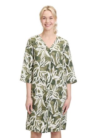 Cartoon Sommerkleid Damen mit Muster Material